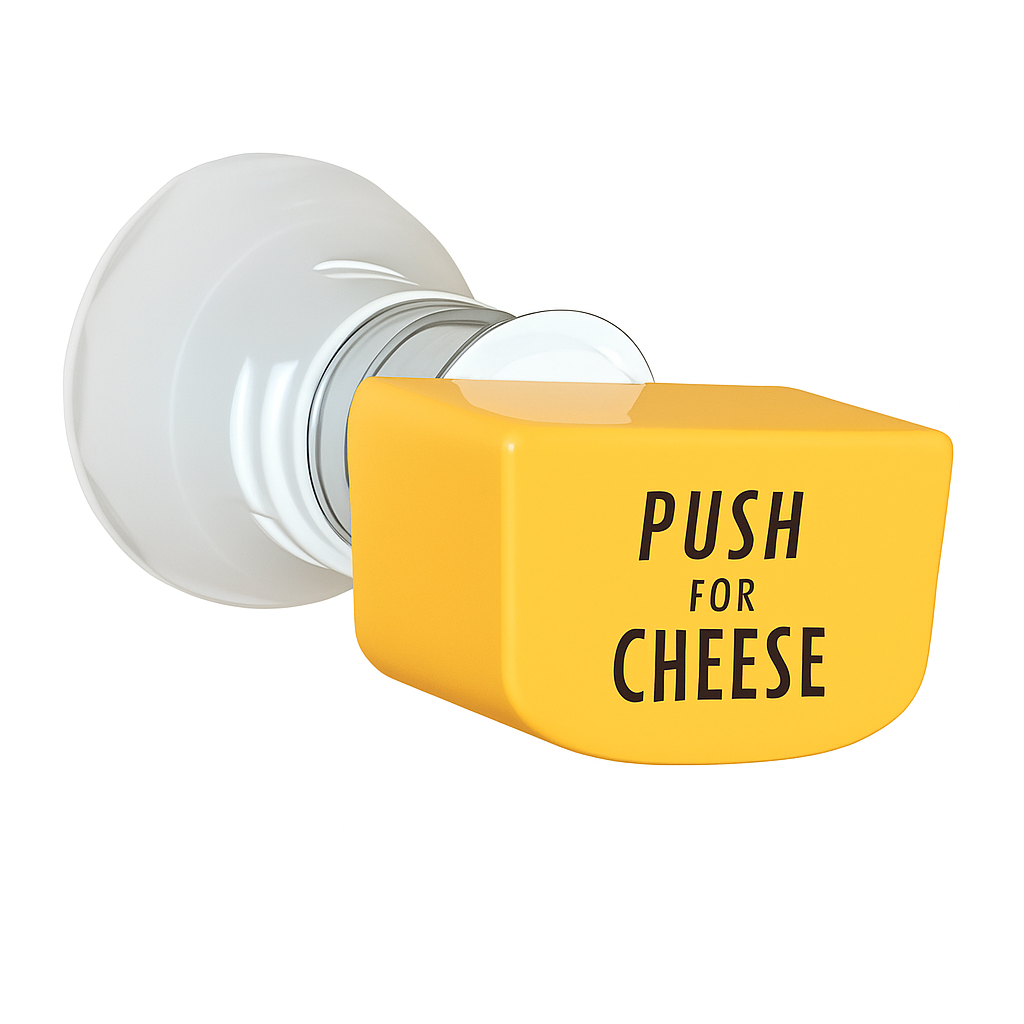 Boton Push para Dispensador de Queso Gehl's — Agencia Palm López